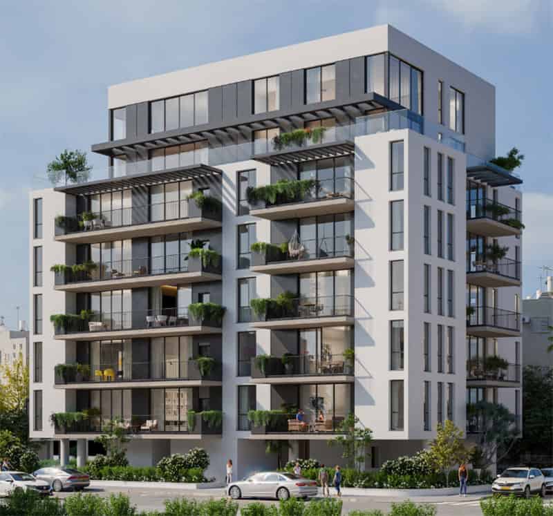 מרים החשמונאית 32-34, תל אביב - דירות למכירה, דירות גן ופנטהאוזים